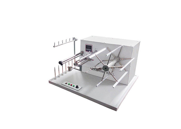 Traverse Motion 35 ± 0.5 Mm Textile Testing Equipment Automatic Wrap ...