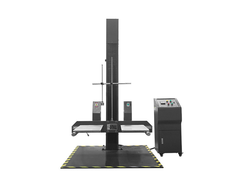 Double Wings Drop Package Testing Equipment With Digital Height Indicator