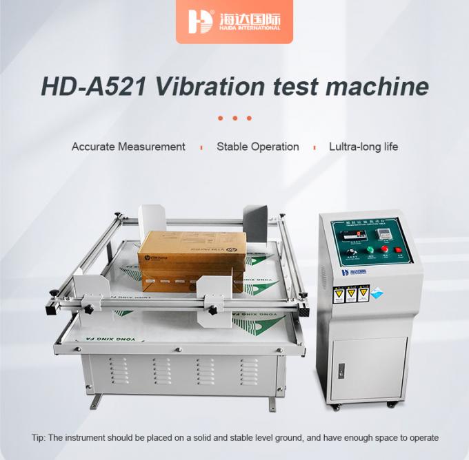ASTM 40km/h Vibration Test Equipment Vibration Table Simulator Machine